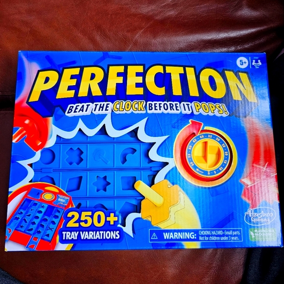 Hasbro | Toys | Hasbro Perfection Game Blue | Poshmark